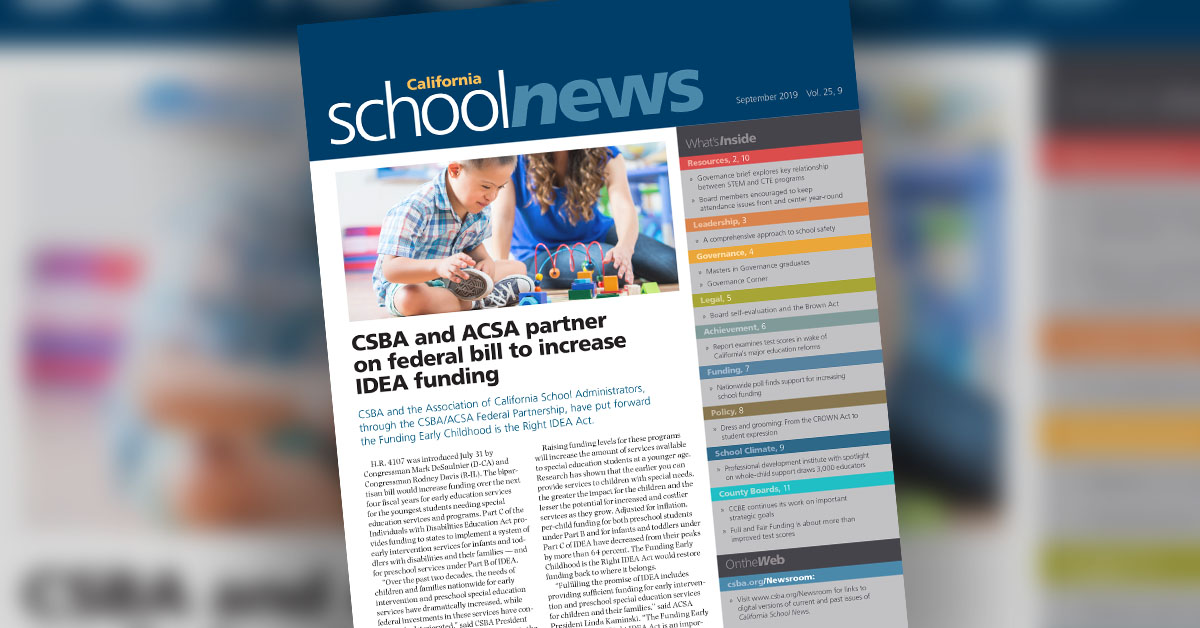 Governance brief explores key relationship between STEM and CTE programs