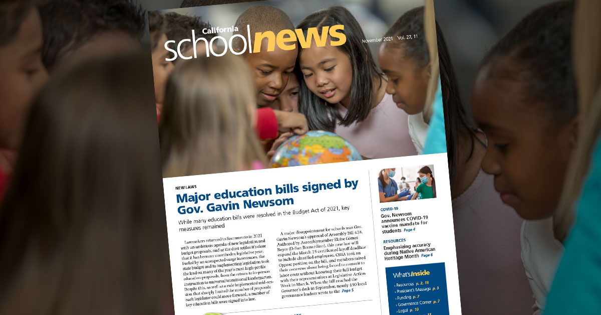 CDE offers resources for handling students’ post-pandemic behavioral issues