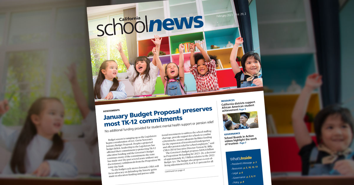 CSBA sues State Board of Education for violations of the charter appeal ...